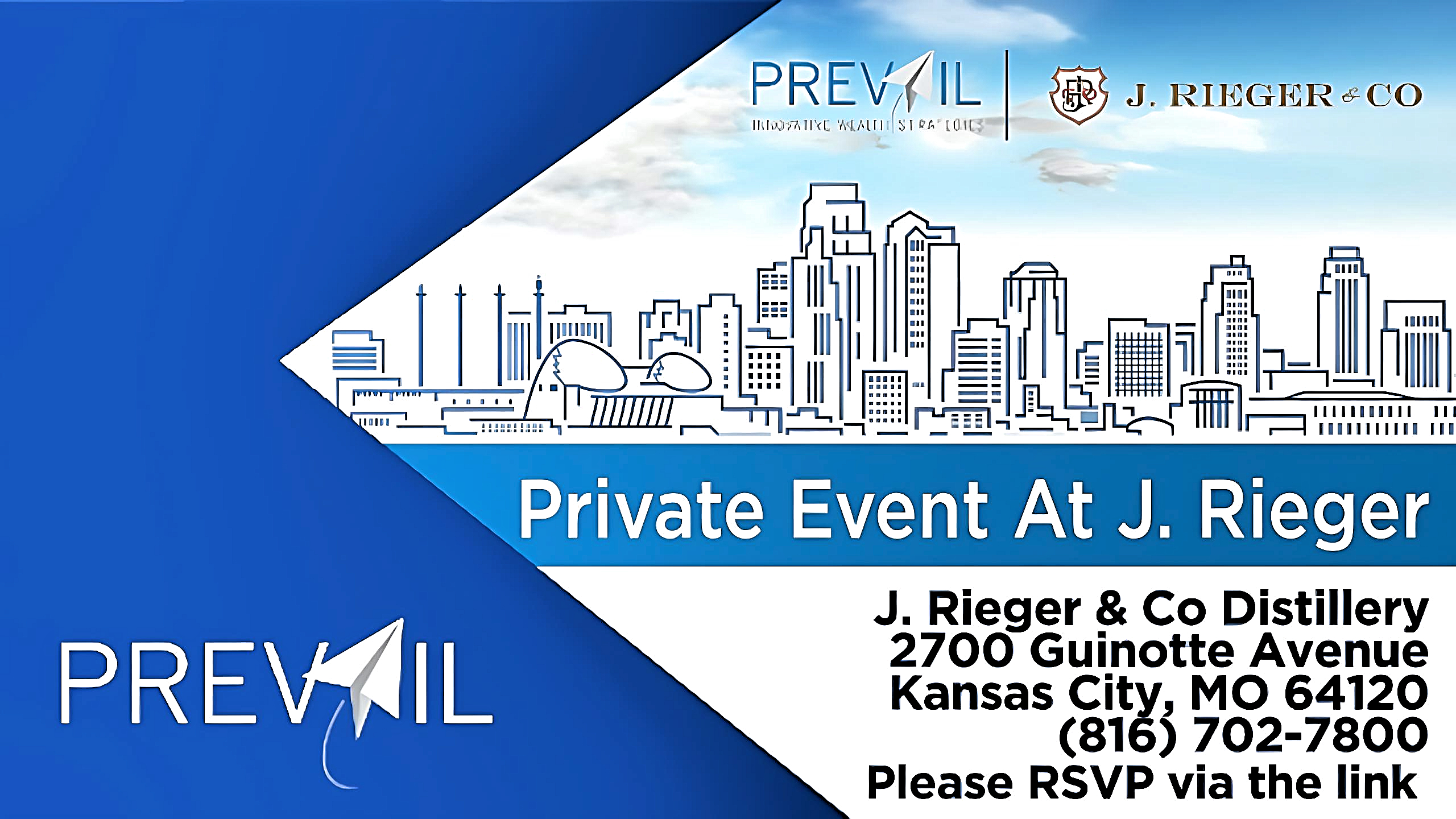 Prevail Private Event At J. Rieger | Prevail IWS